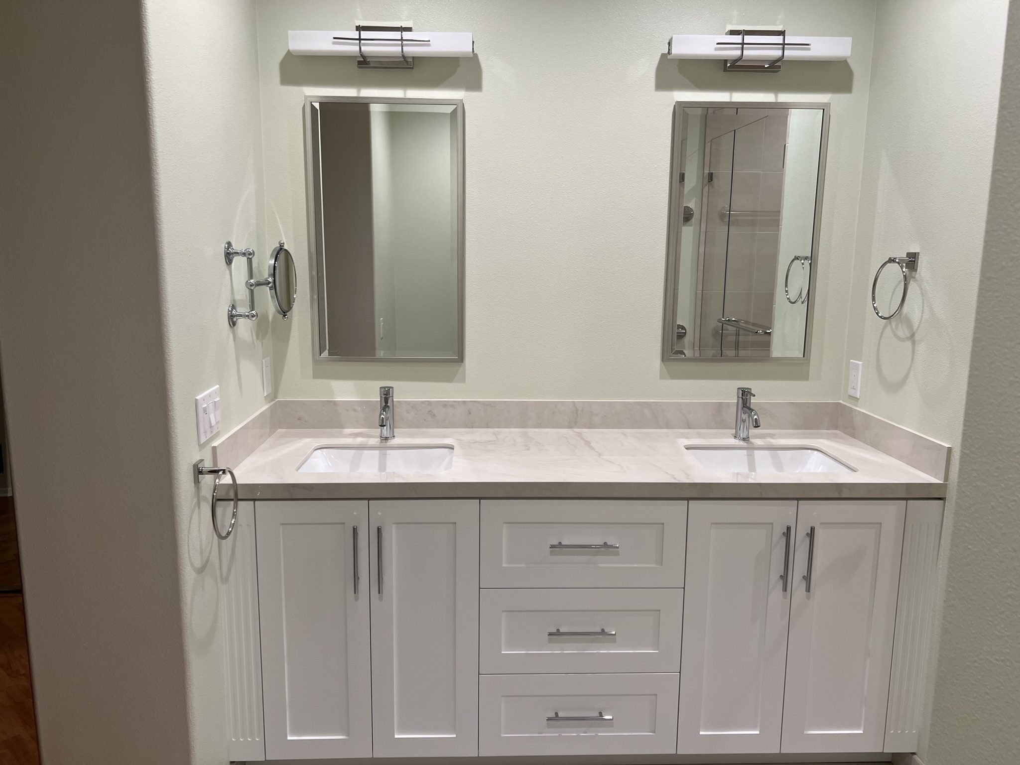 Vanity Pull Out - DAD's Construction